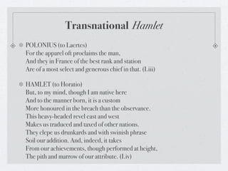 Section9 elizabeth hamlet_slides | PPT