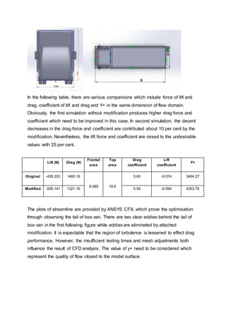 CFD analysis of commercial vehicle | PDF