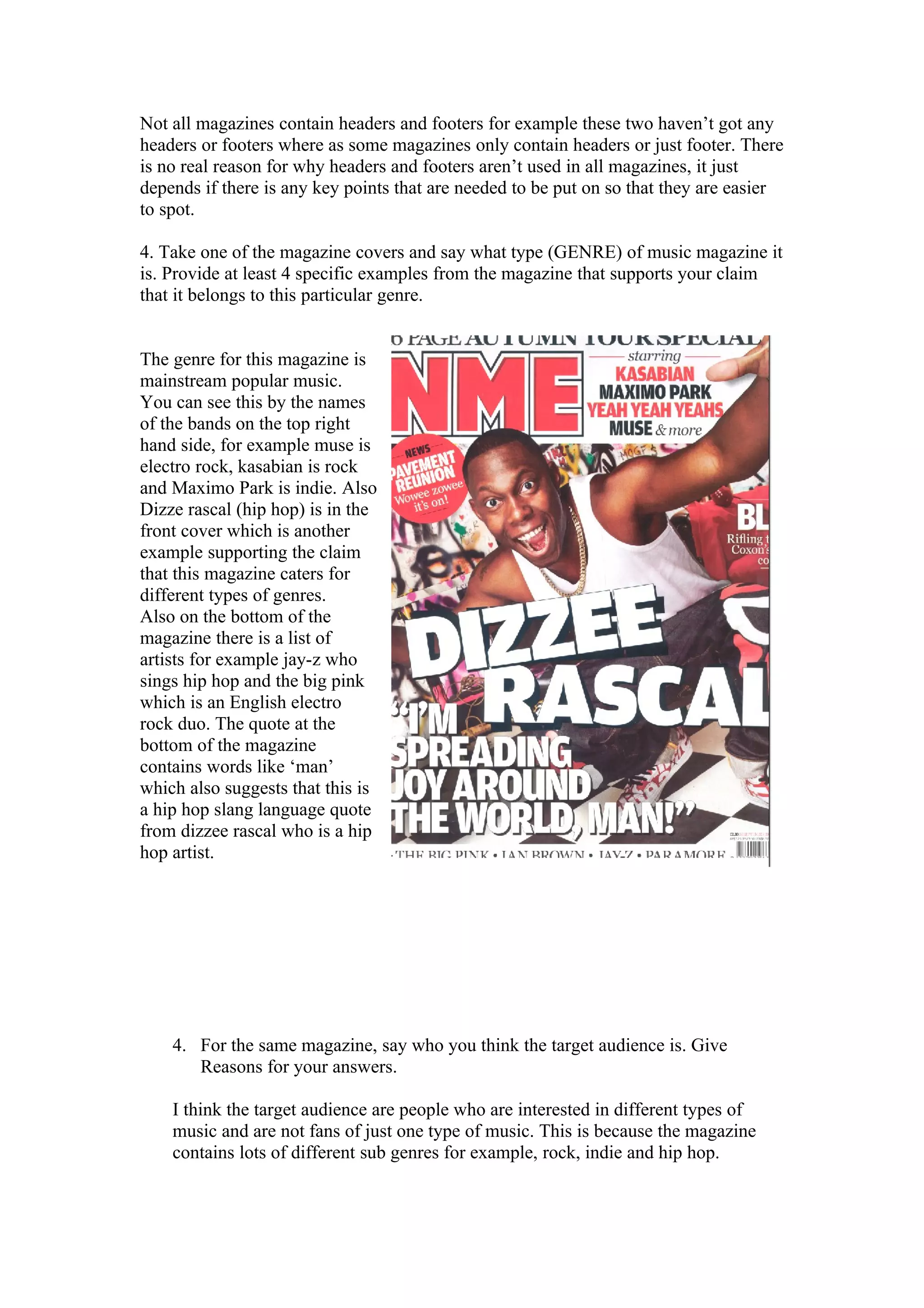 Section a initial introductory task 1 | PDF