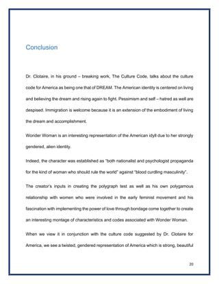 Wonder Woman - A Semiotic Analysis | PDF