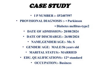 section A 1st case study-1.pptx neurology | PPTX