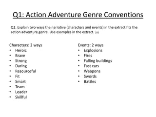 Media Studies Exam Section A: Moving Image | PPTX