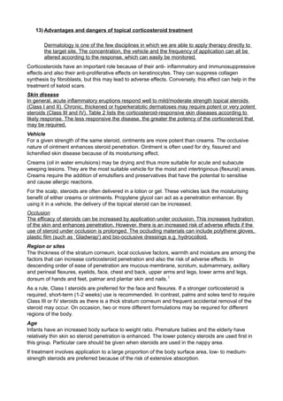 Section a dermatology | PDF