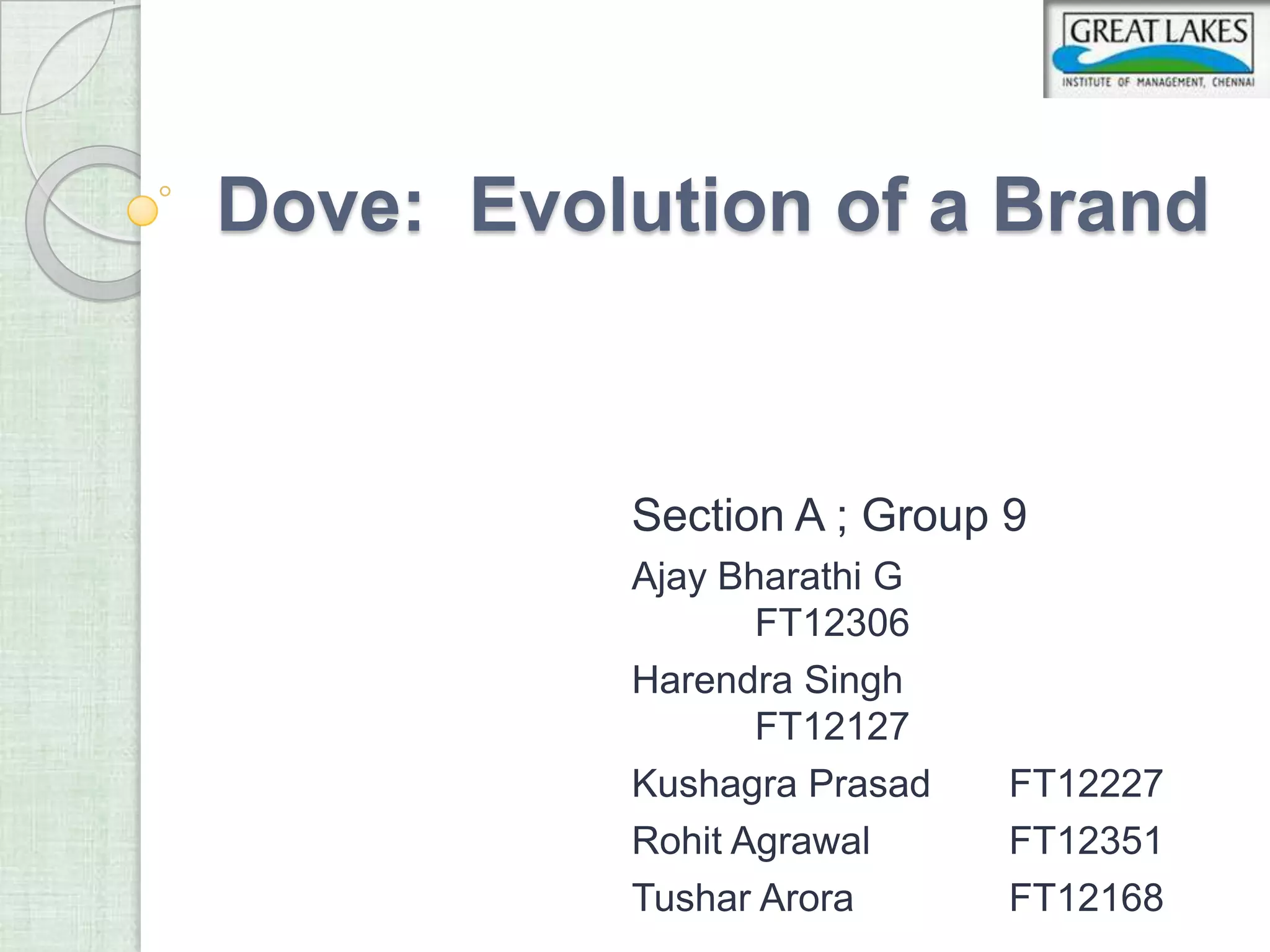 dove case study | PPTX