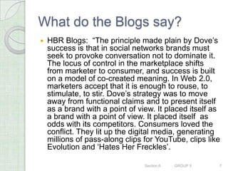 dove case study | PPTX | Skin Care | Beauty