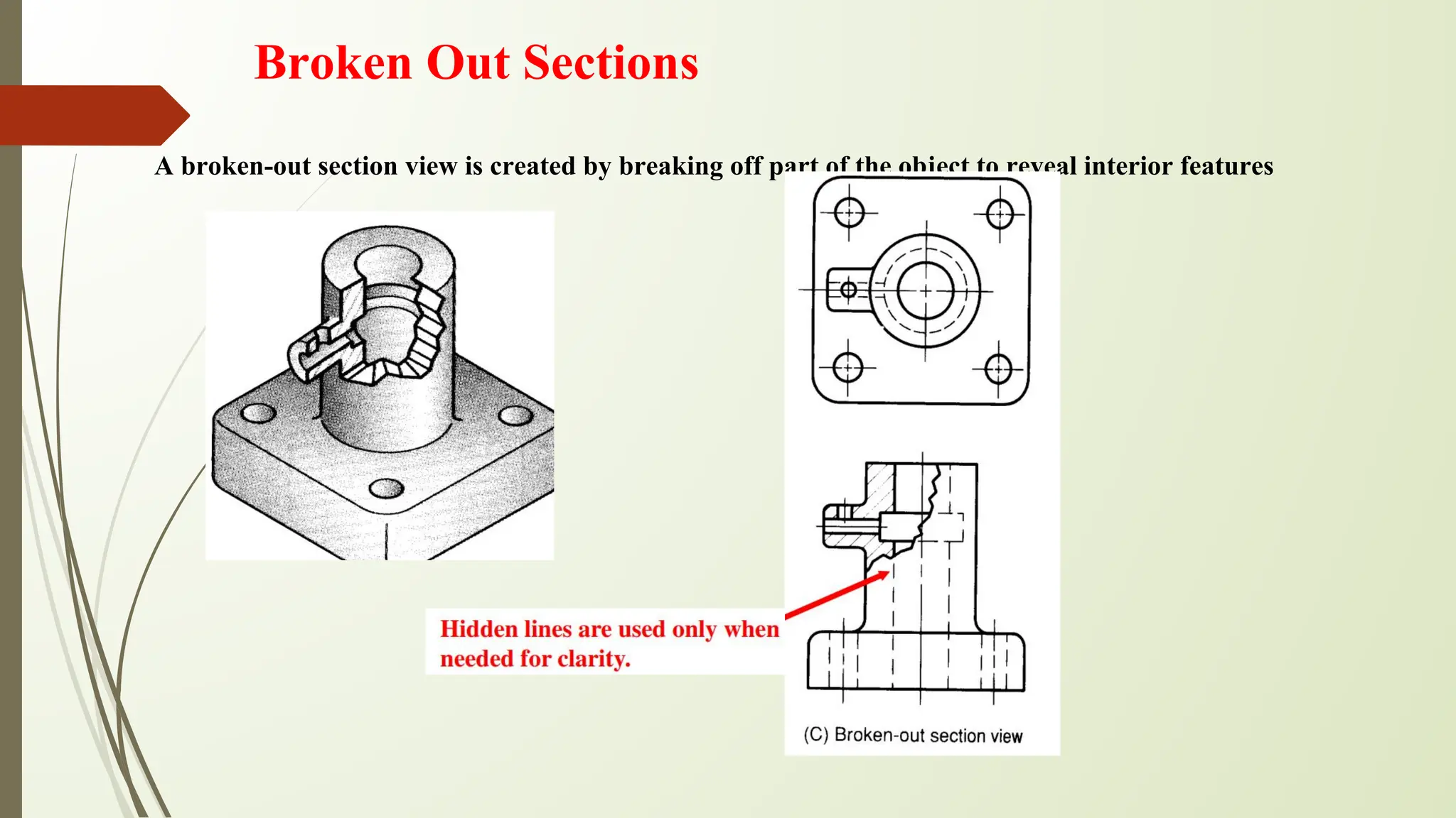 Engineering Drawing-1 Sectional Drawing | PDF