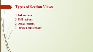 Engineering Drawing-1 Sectional Drawing | PDF