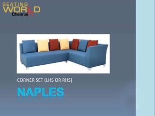 Sectional and corner sofas seating world chennai | PDF