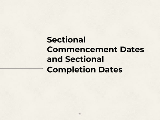 Sectional completion and partial possession by employer PP2 Coursework ...