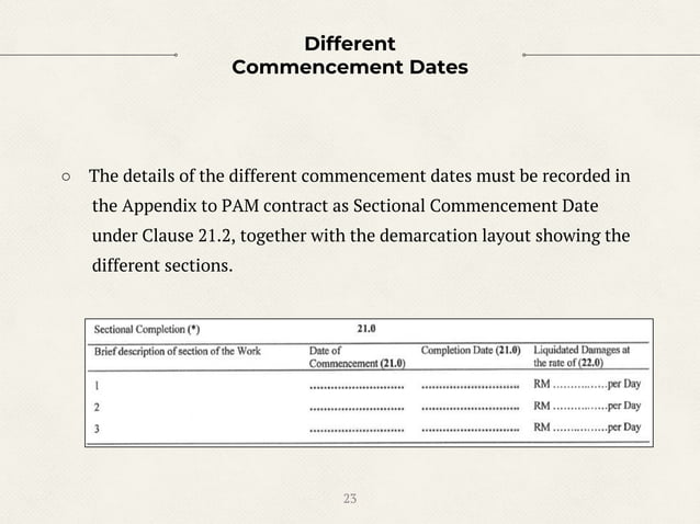 Sectional completion and partial possession by employer PP2 Coursework ...