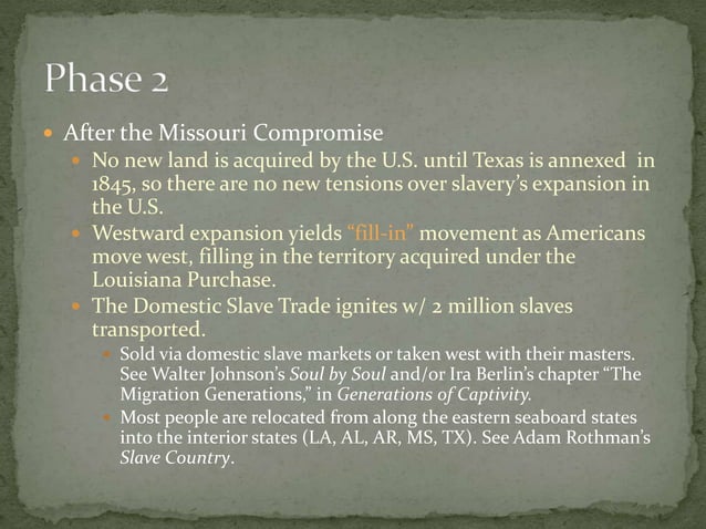 The Sectional Crises | PPT