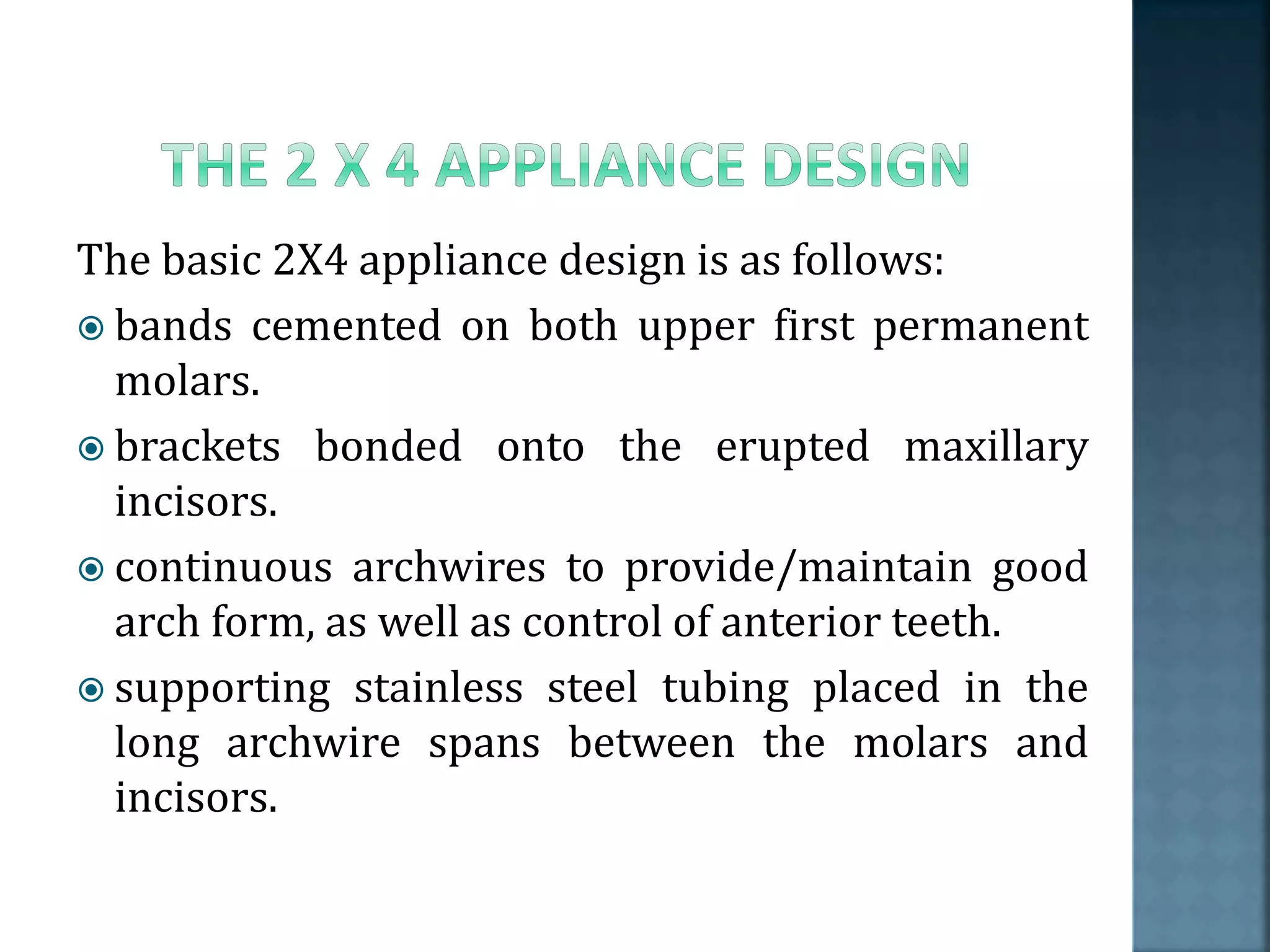 Sectional fixed orthodontic appliance | PPTX