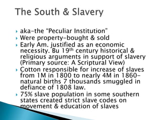 Sectionalism slide show | PPSX