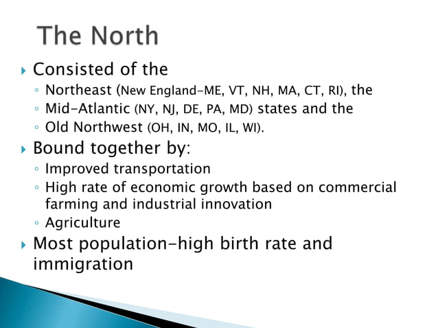Sectionalism slide show | PPT