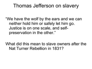 Sectionalism Two Ways Of Life V2 | PPT