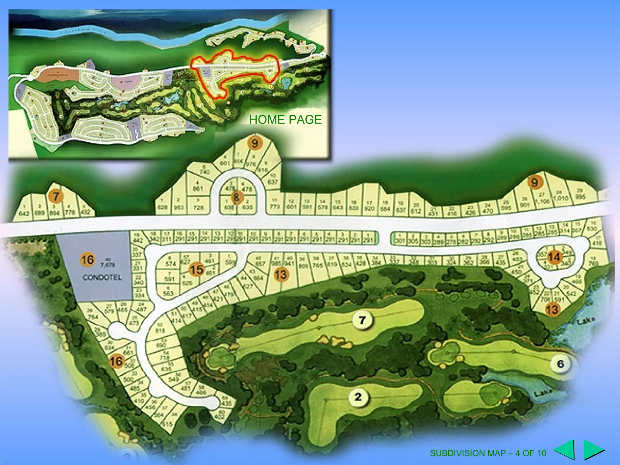 Splendido Taal - Sectional Maps | PPT