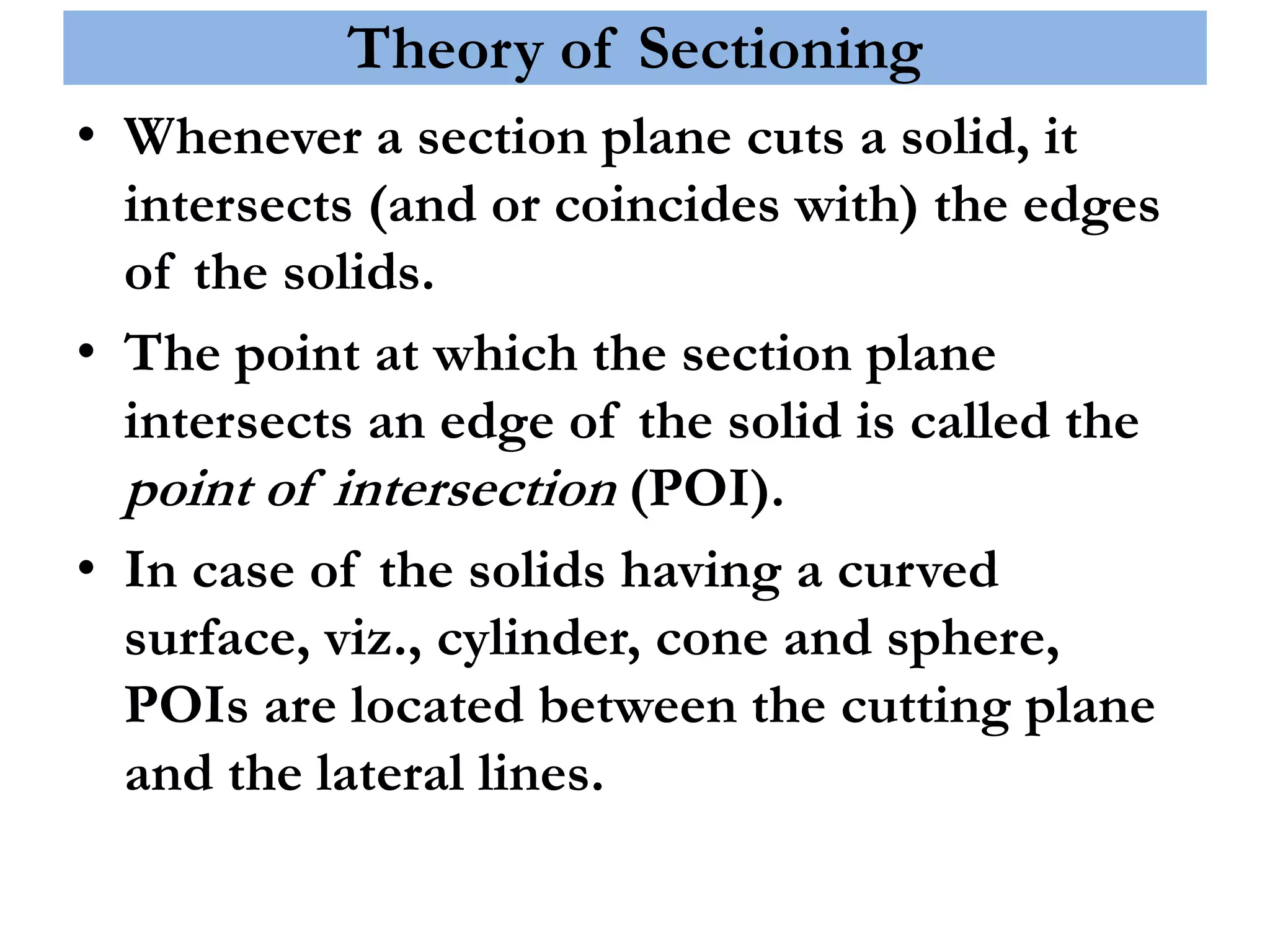Sectional orthographic projection | PPT