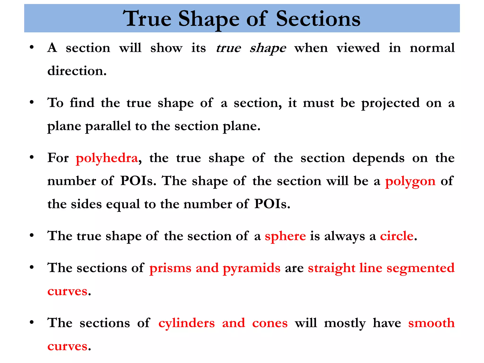Sectional orthographic projection | PPT