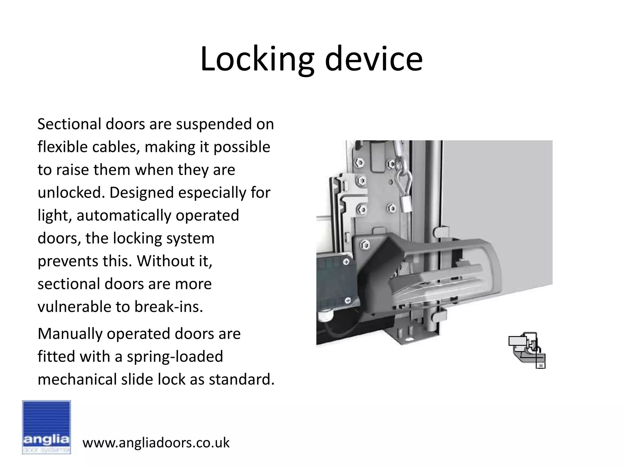 Safety Device Options for Sectional Overhead Doors | PPTX