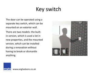 Safety Device Options for Sectional Overhead Doors | PPTX