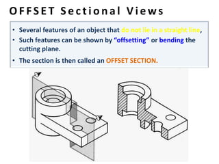 projection of Sectional view-engineering drawing b.tech