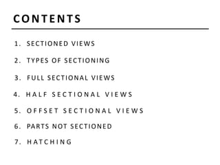 projection of Sectional view-engineering drawing b.tech