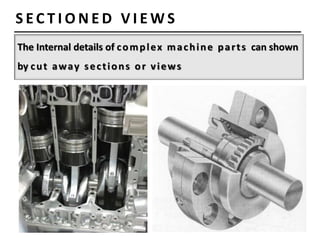projection of Sectional view-engineering drawing b.tech