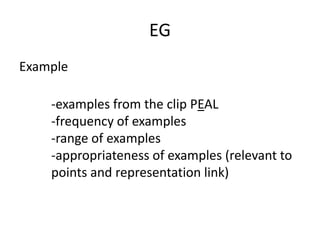 Section a marks & mark scheme | PPTX | Education