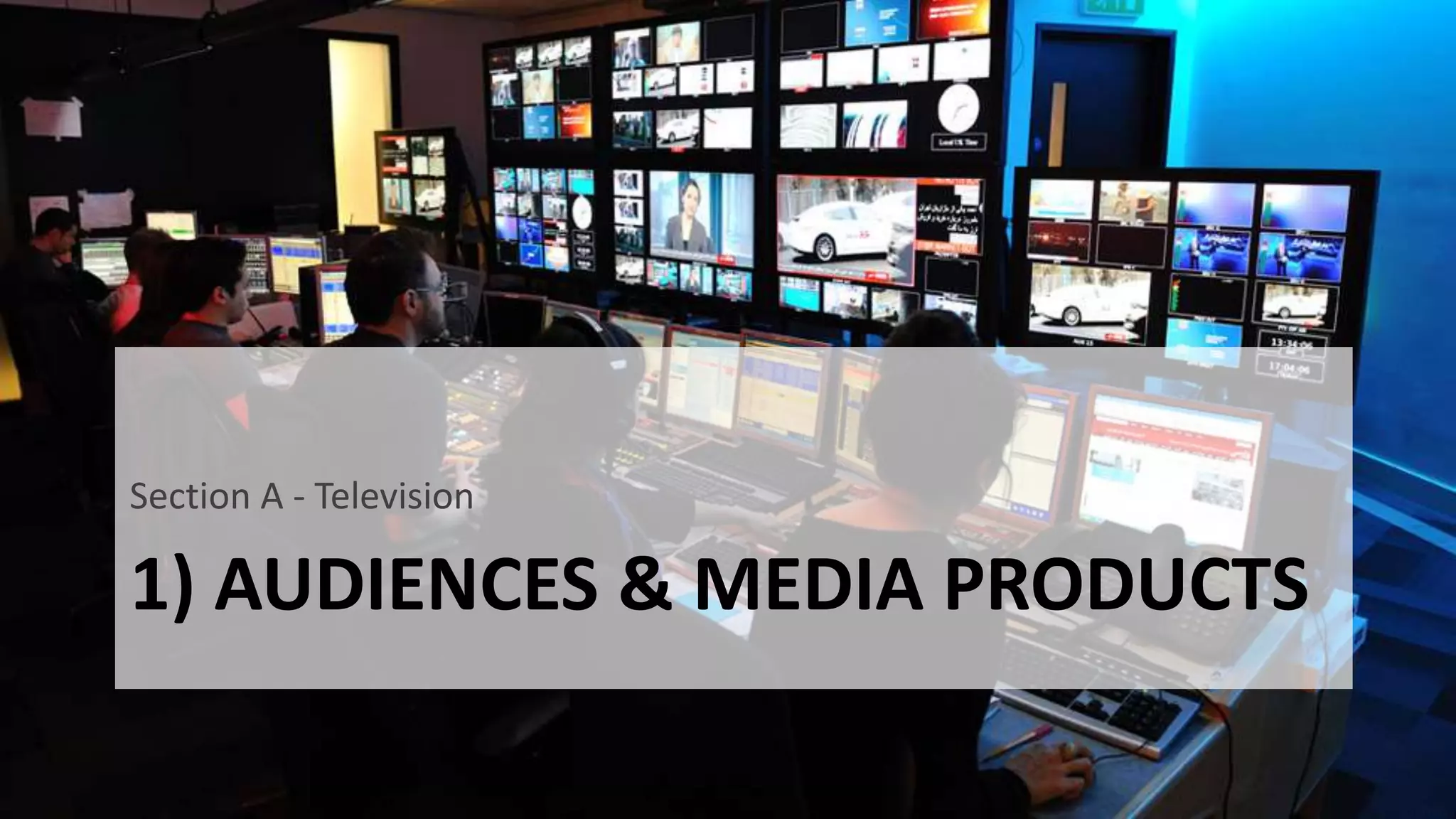 AQA GCSE Media Studies Revision - Section A (Television) | PPTX