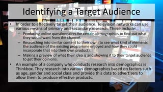 AQA GCSE Media Studies Revision - Section A (Television) | PPTX