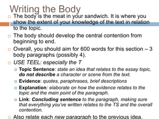 VCE English Exam: Text Response Revision | PPT