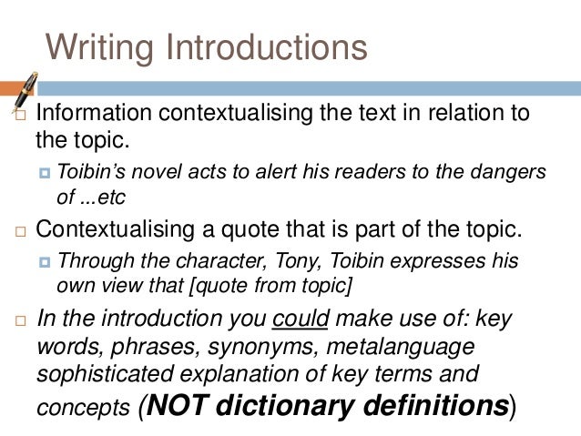 VCE English Exam: Text Response Revision