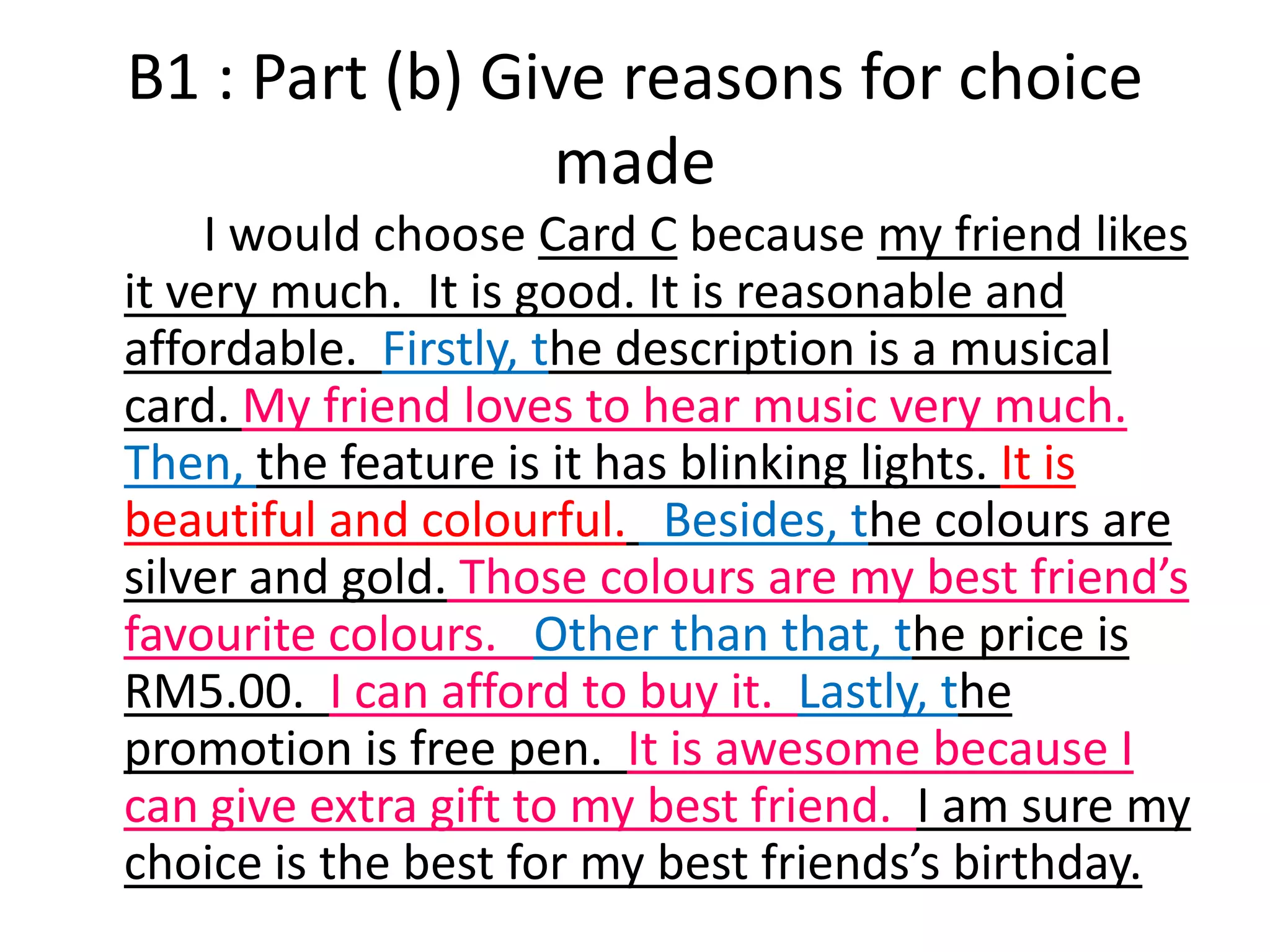 UPSR Section B | PPTX