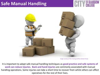 Safe Manual Handling in the Workplace | PPTX