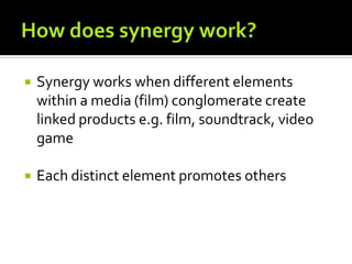 Section b synergy | PPTX | Business | Business and Finance