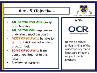 Section b theory overview | PPTX | Internet for Beginners | Internet