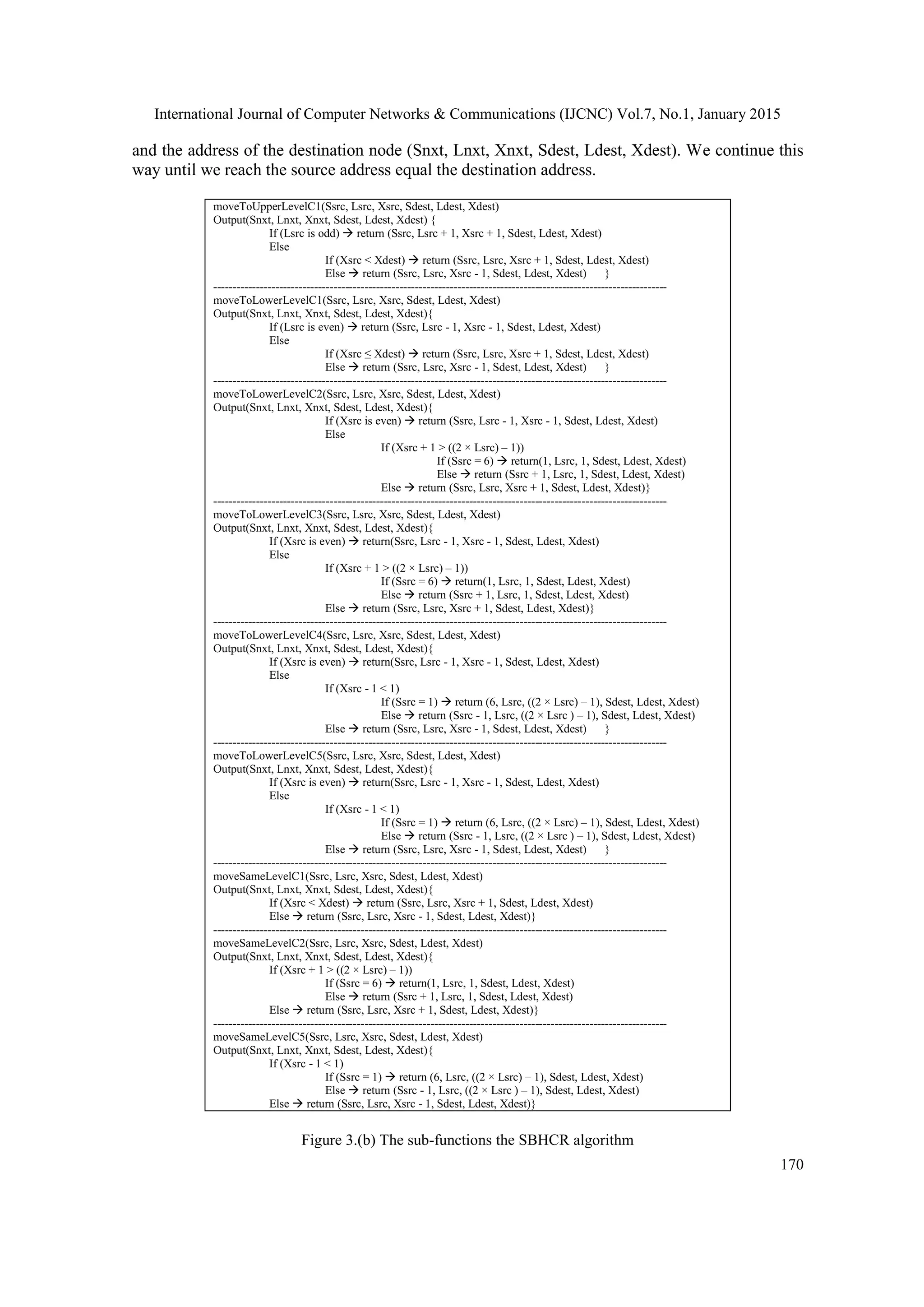 Section Based Hex Cell Routing Algorithm Sbhcr Pdf Computer Networking Computing