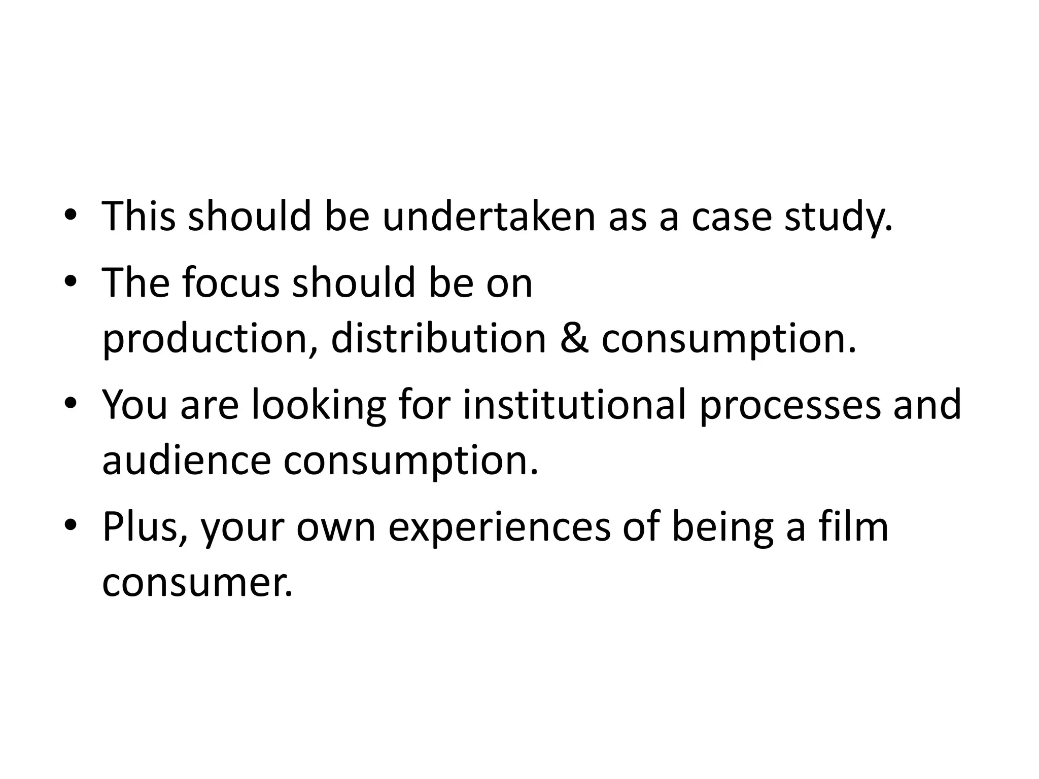 Section b film unit reminder | PPT