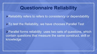 Hypothesis testing via Questionnaire - Impact of eWOM on online buying ...