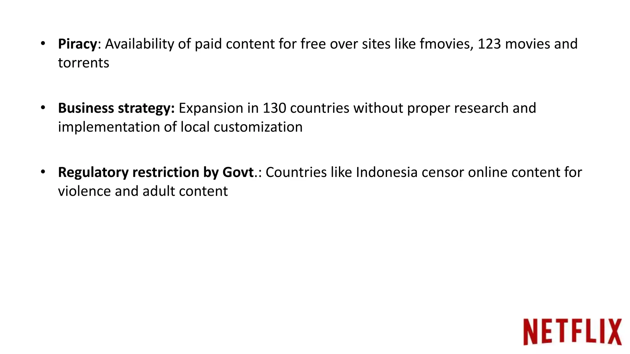 Netflix: Case study (Indian Perception) | PPTX