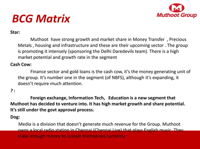 muthoot group | PPT | Free Download