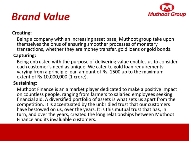 muthoot group | PPT