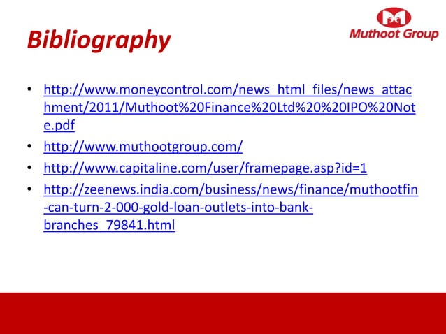 muthoot group | PPT
