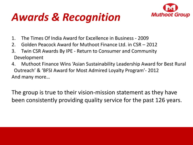 muthoot group | PPT