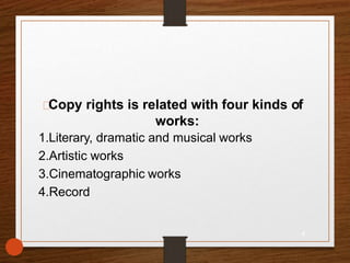 Copyright Act in Bangladesh | PPTX