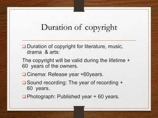 Copyright Act in Bangladesh | PPTX