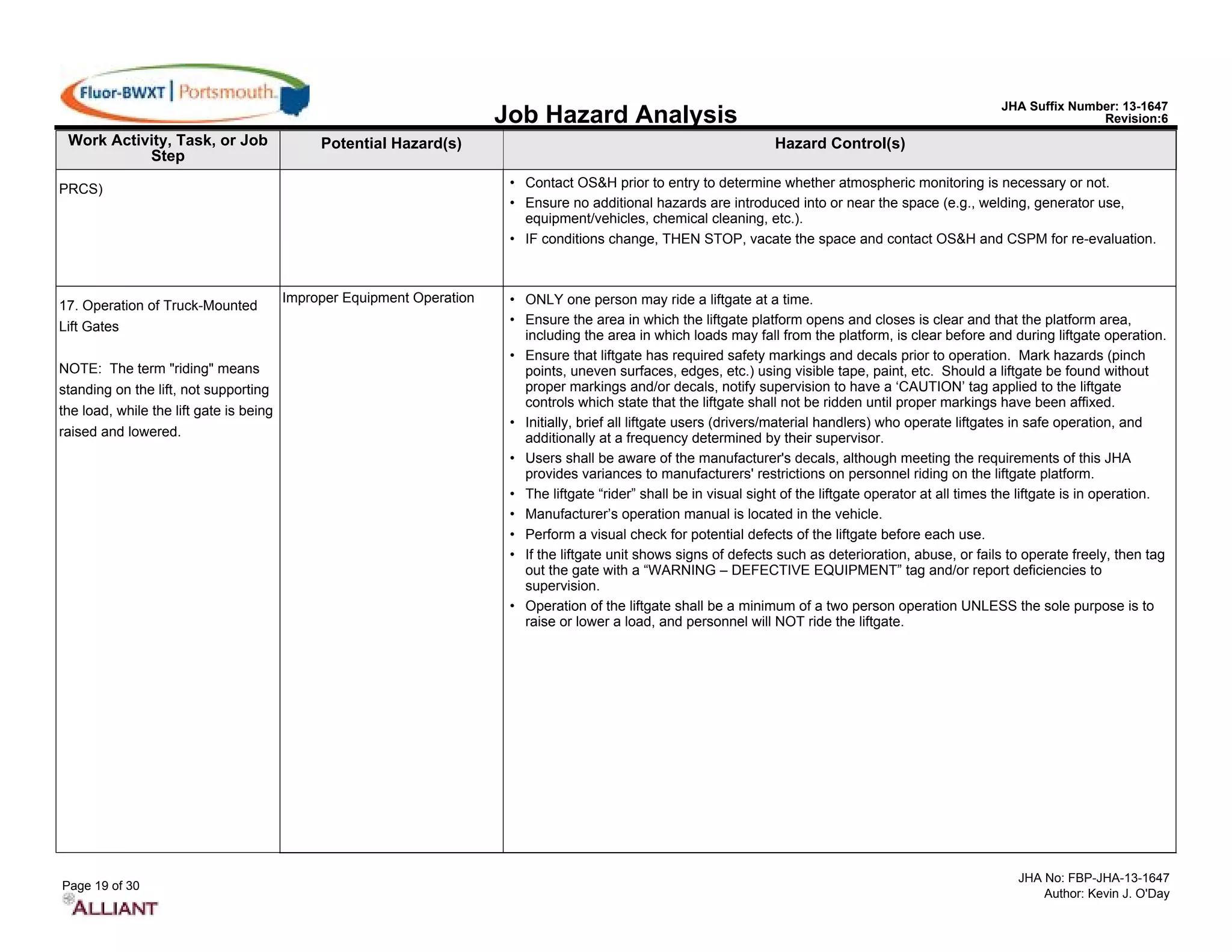 Section C, Exhibit 3 - General Work JHA.pdf