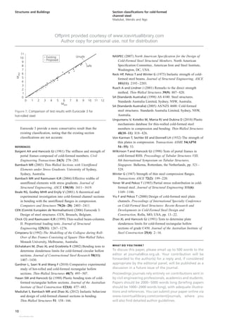 Sectionclassificationforcold formedchannelsteel | PDF