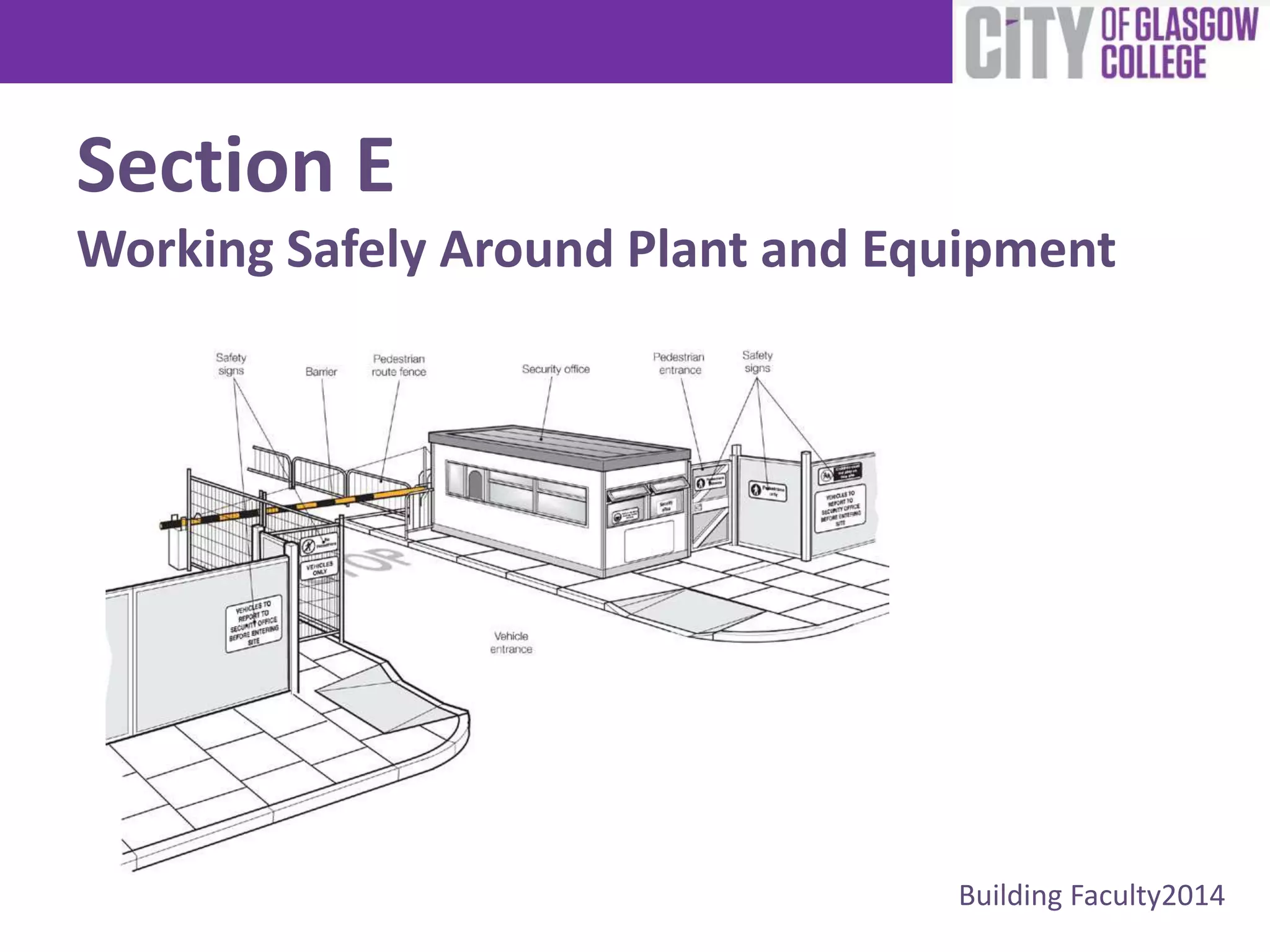 Working Safely Around Plant and Equipment | PPTX