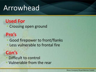 Section formations | PPTX
